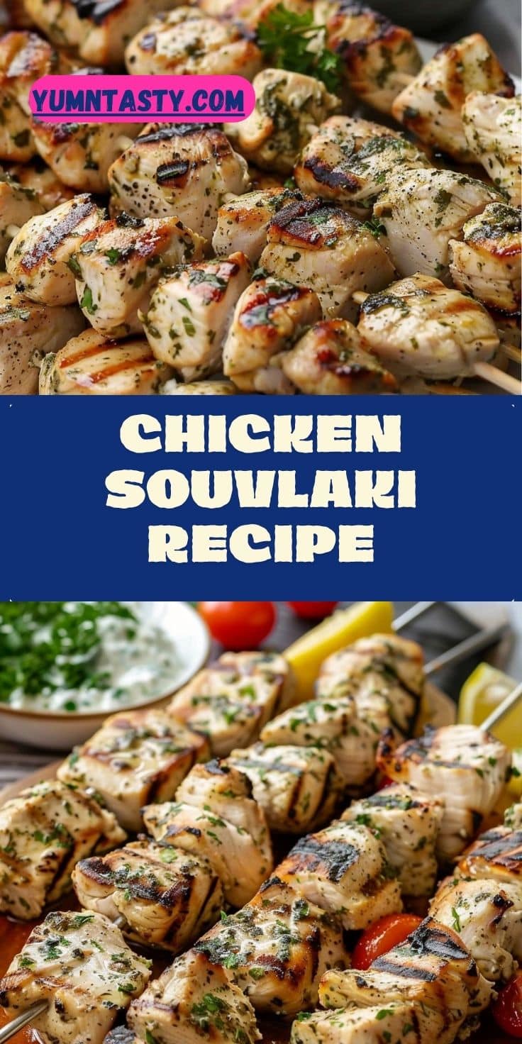 Chicken Souvlaki Recipe | Yum N Tasty