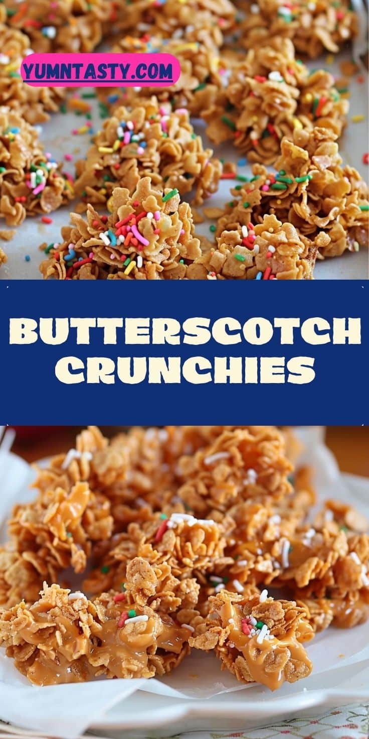 Butterscotch Crunchies | Yum N Tasty