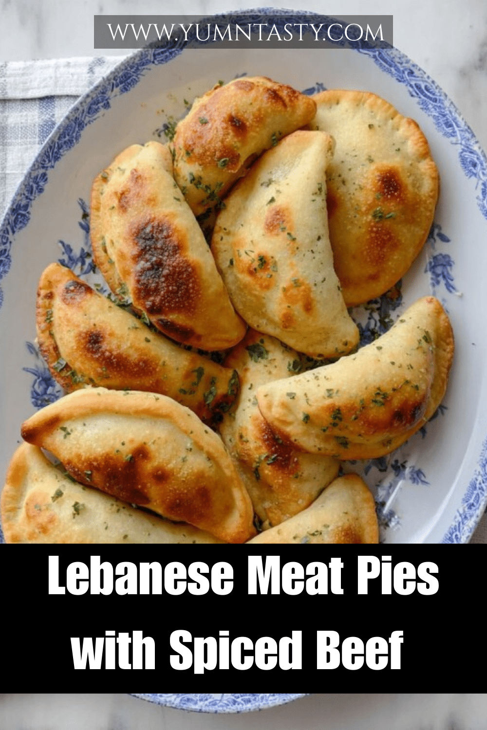 Lebanese Meat Pies (Sfeehas) with Spiced Beef Filling - Delicious ...