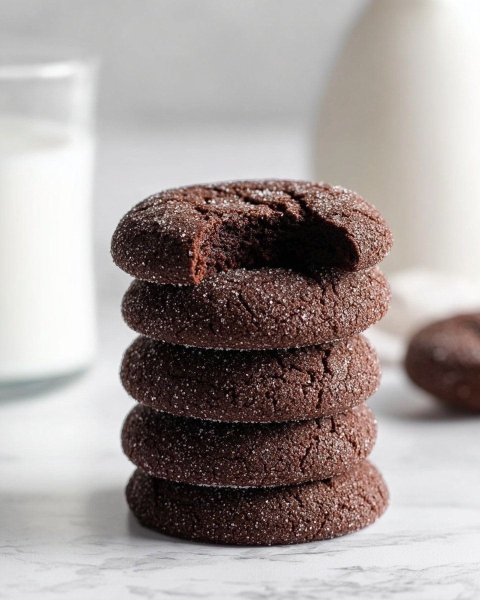 Chocolate Sugar Cookies with Chocolate Coating | Irresistible Dessert