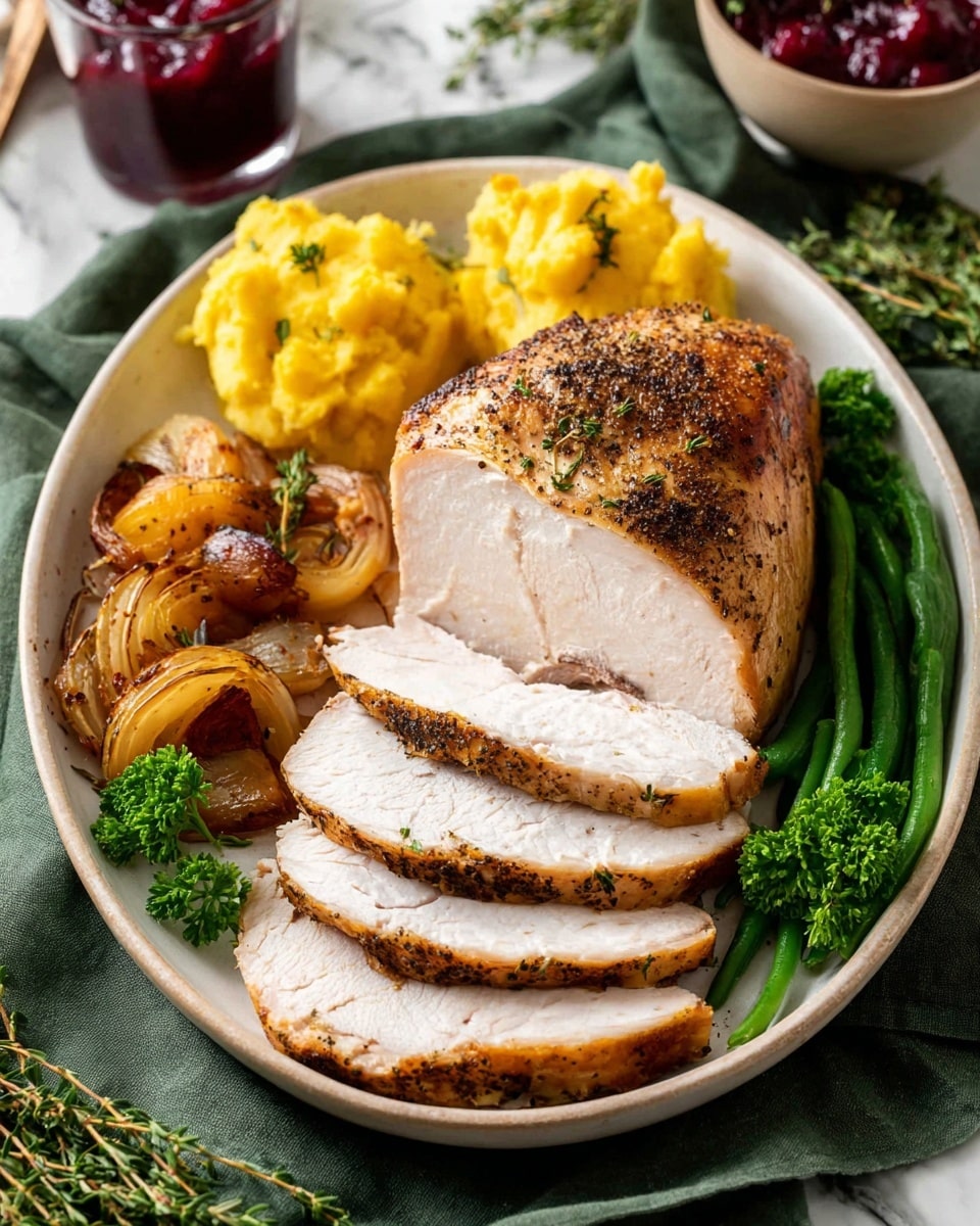 Dry Brine Roasted Turkey Breast: Juicy & Crispy Perfection