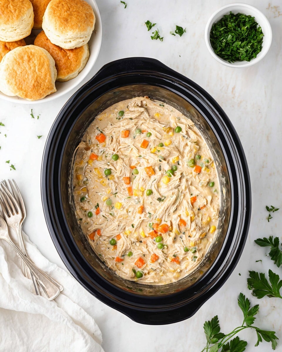 Slow Cooker Chicken Pot Pie: Easy Comfort Food for Cozy Dinners