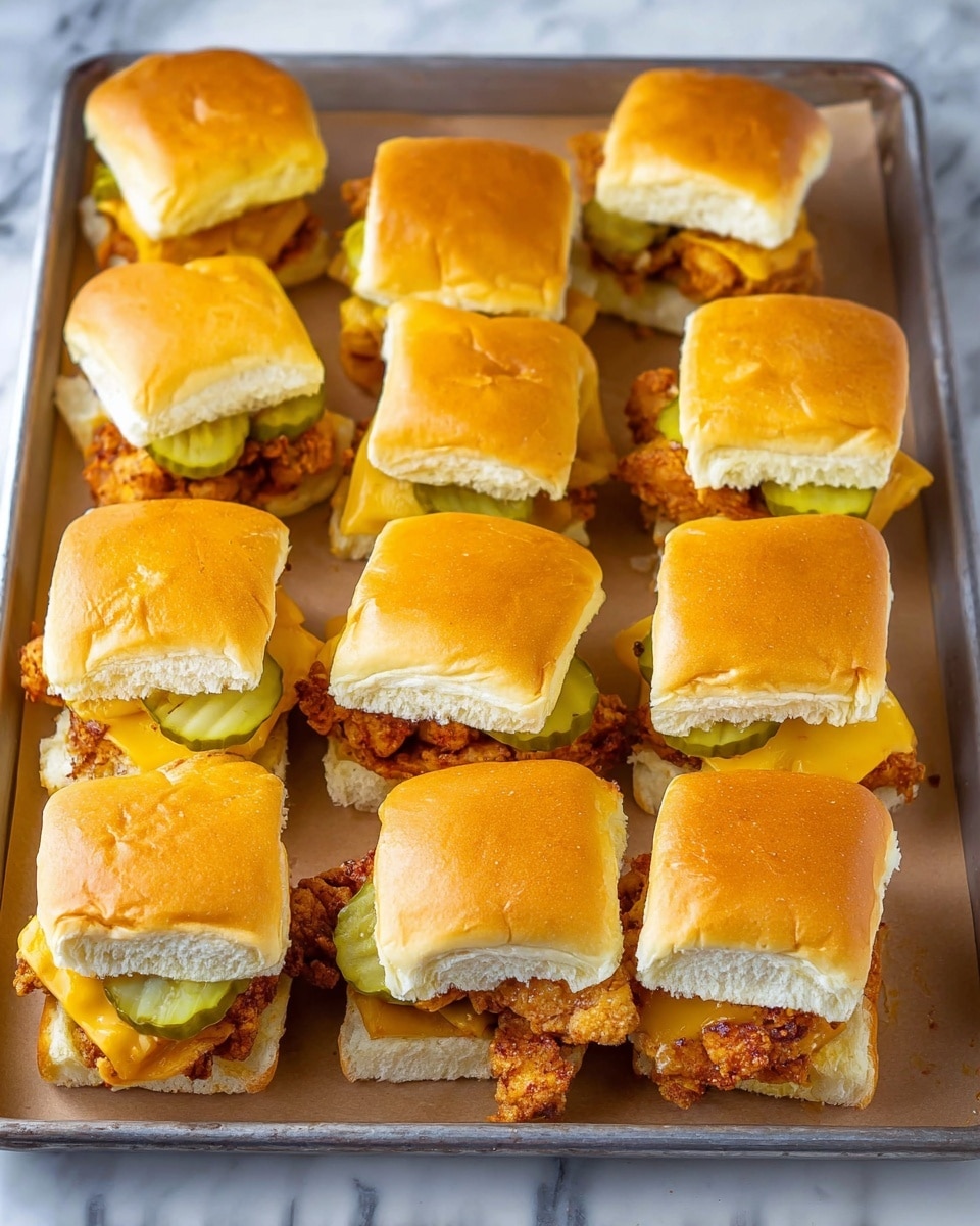 Nashville Hot Honey Butter Chicken Sliders: Juicy & Spicy Delight