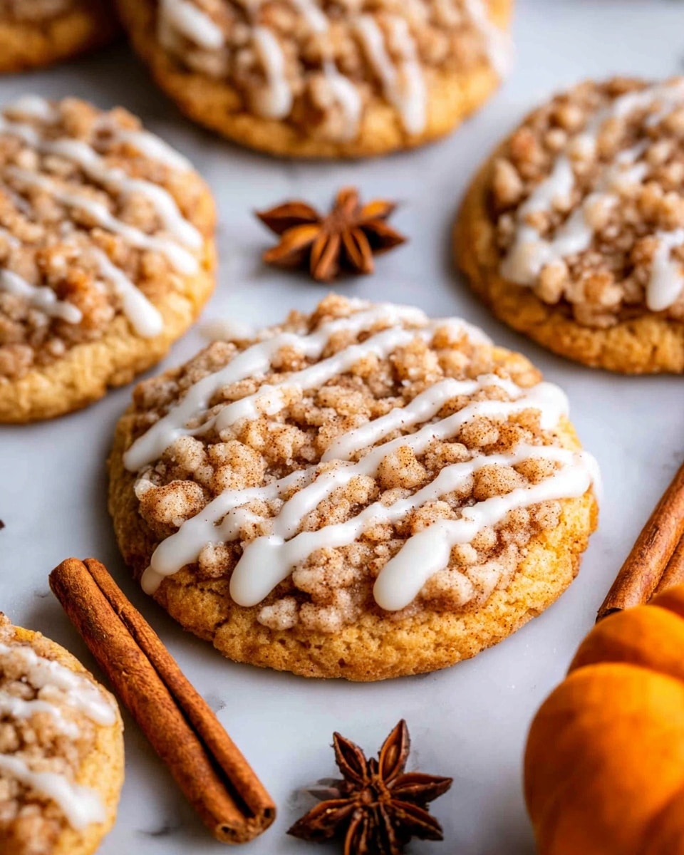 Pumpkin Coffee Cake Cookies: Warm Autumn Spiced Treats