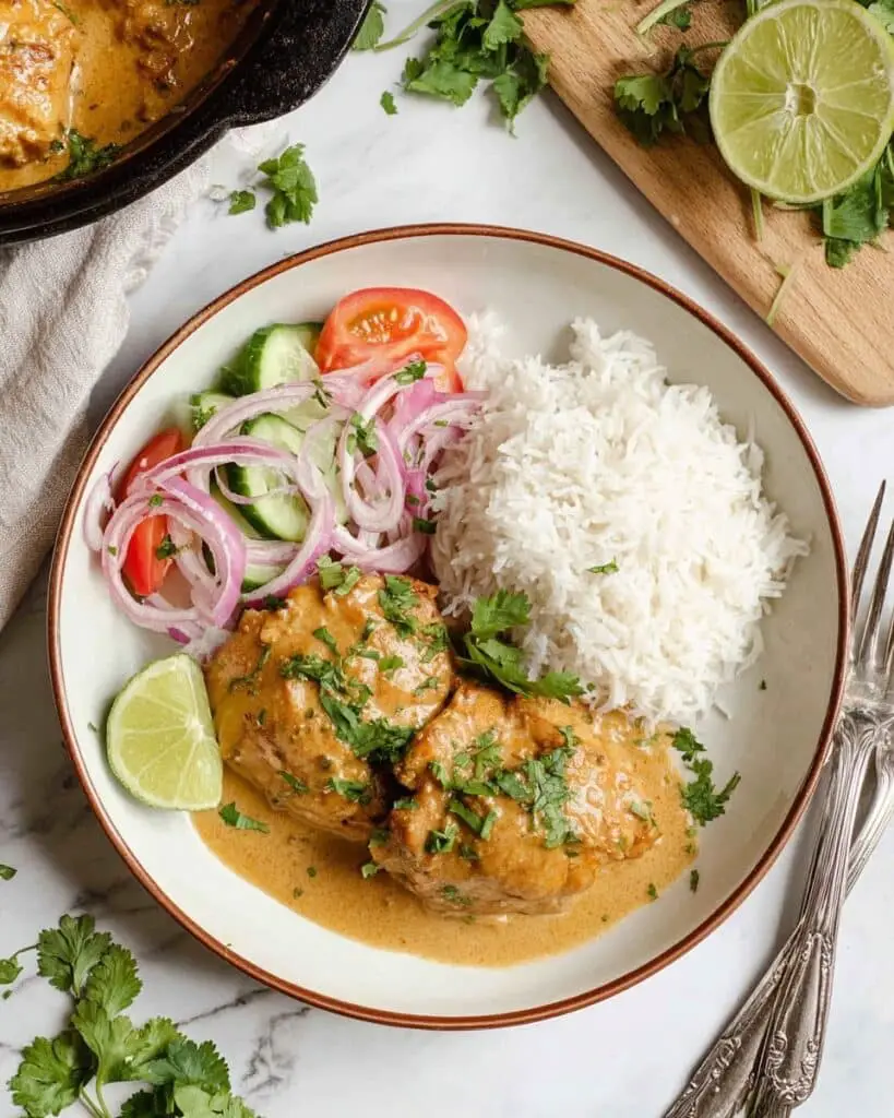 Creamy Chicken Korma with Aromatic Spices - Irresistible & Easy
